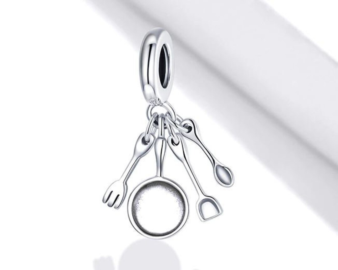 Charms for Pandora Bracelet, Kitchen Utensils Charm, Chef Charm, 925 ...