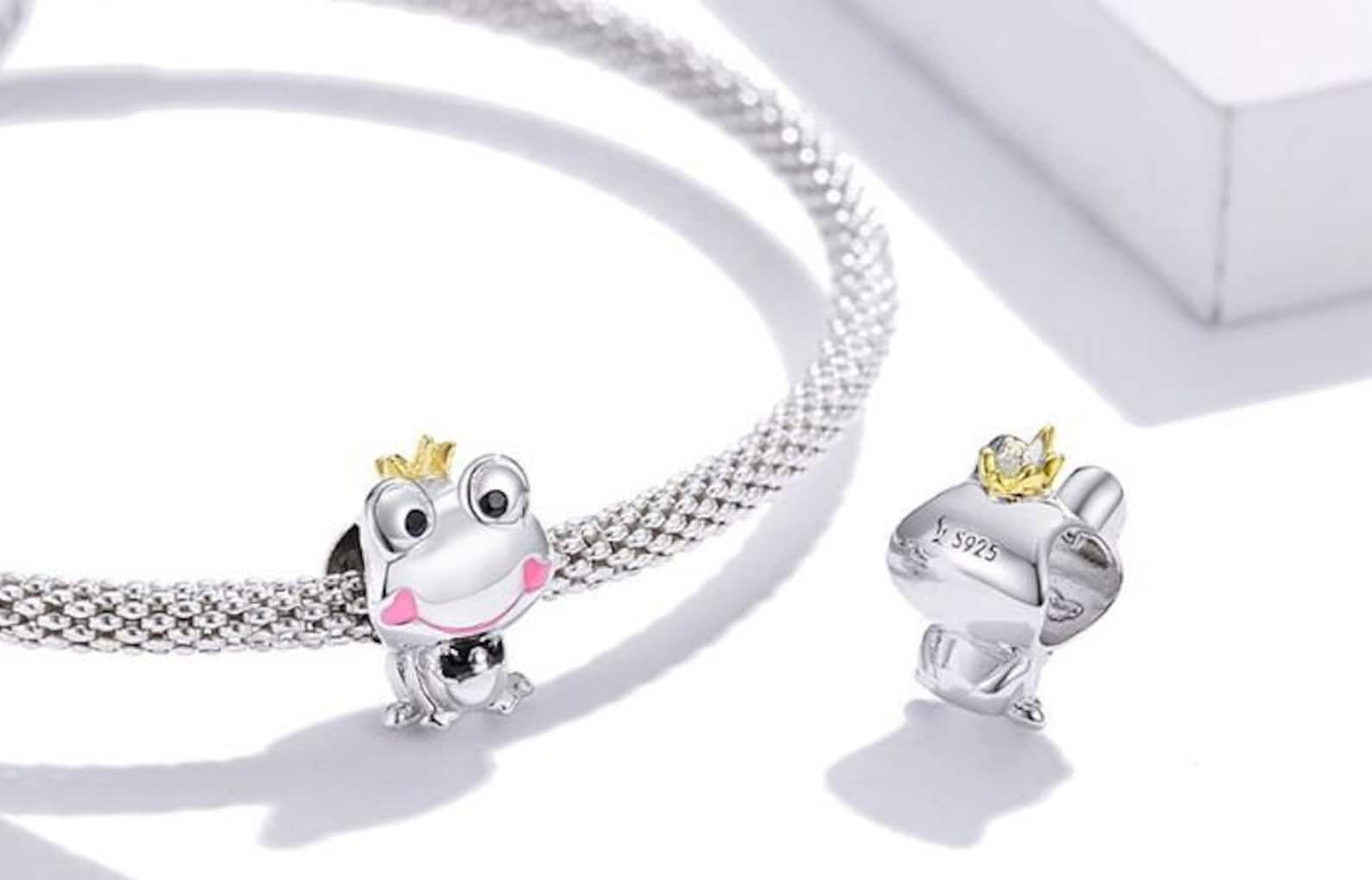 Charms for Pandora Bracelet Princess Frog Charm 925 Sterling | Etsy