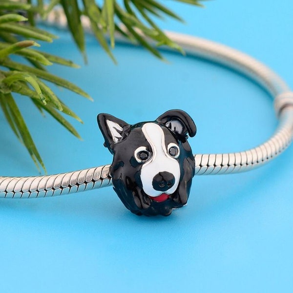 Border Collie Charm - Etsy