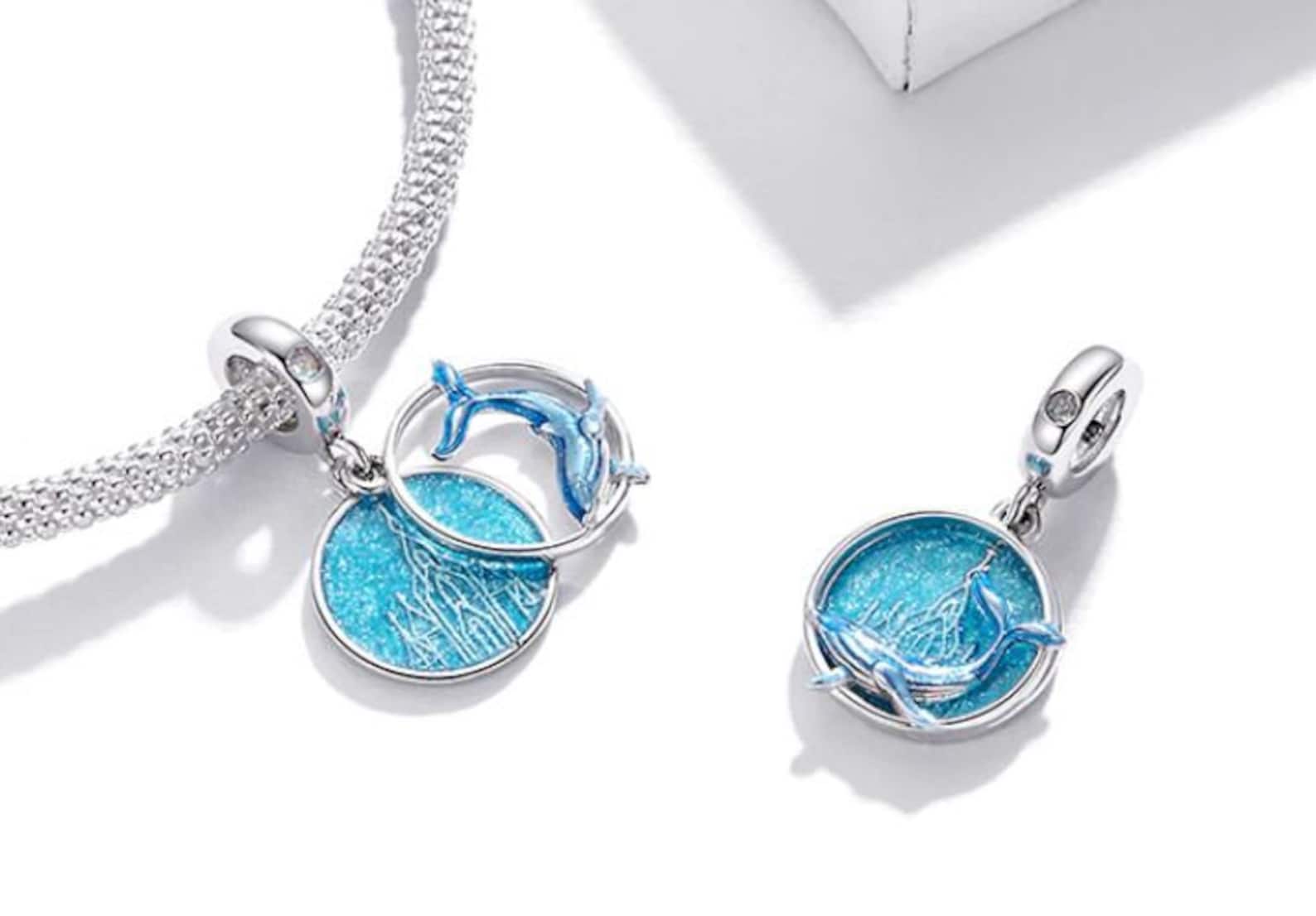 Charms for Pandora Bracelet Whale Charm 925 Sterling Silver | Etsy