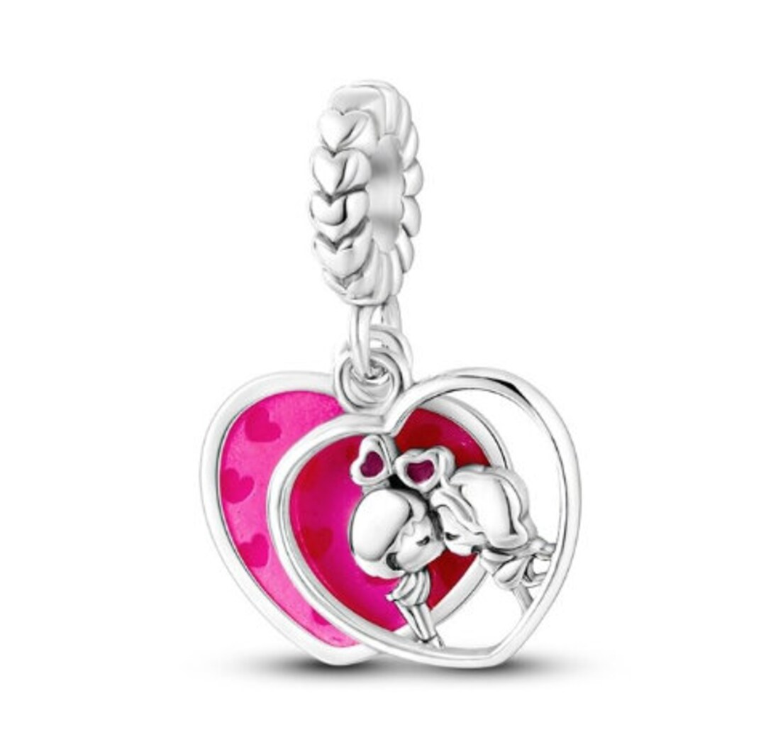 Charms for Pan Bracelet, Couples Kissing Charm, Valentines Day Gift ...