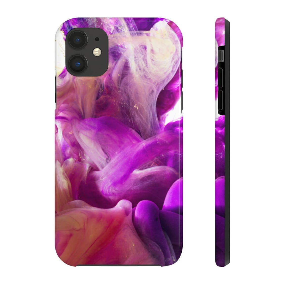 Purple Color Burst Phone Cases Pretty Purples Swirl Phone | Etsy