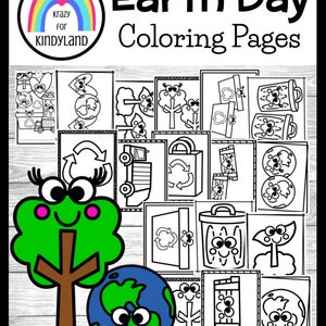 April Printable Coloring Pages: Easter, Earth Day, Life Cycles, Plants ...