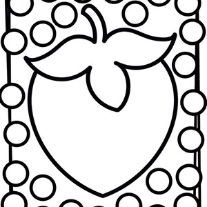 Teeth and Dental Health Coloring and Dotter Pages: Printable Coloring ...