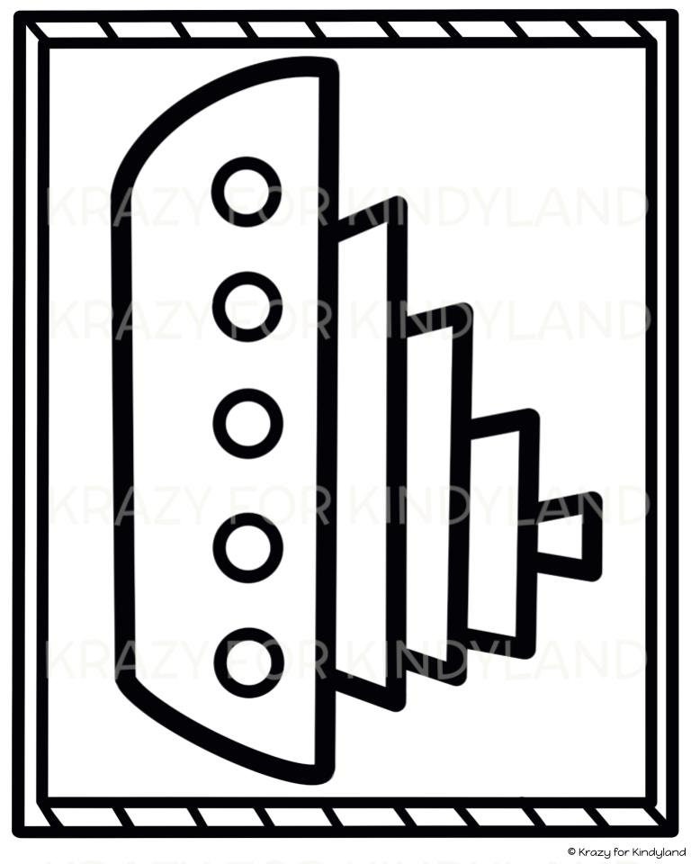 Vehicles Coloring Pages Booklet for Transportation: Car, Truck ...