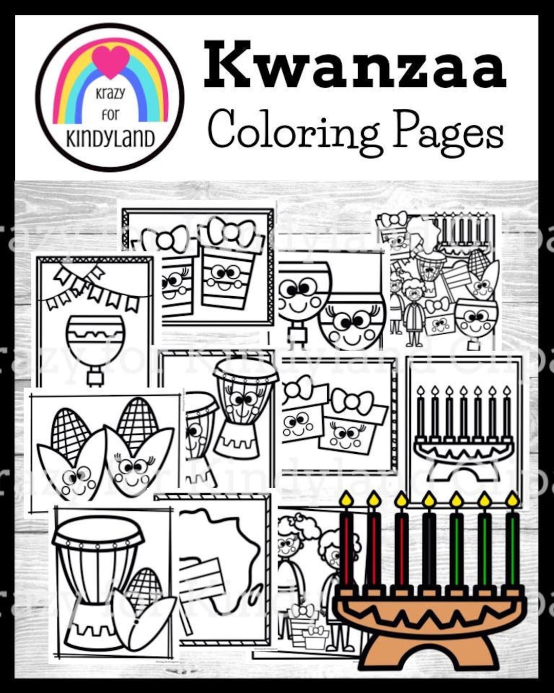 Kwanzaa Coloring Pages, Kids Coloring Pages, Coloring Book, Kids ...