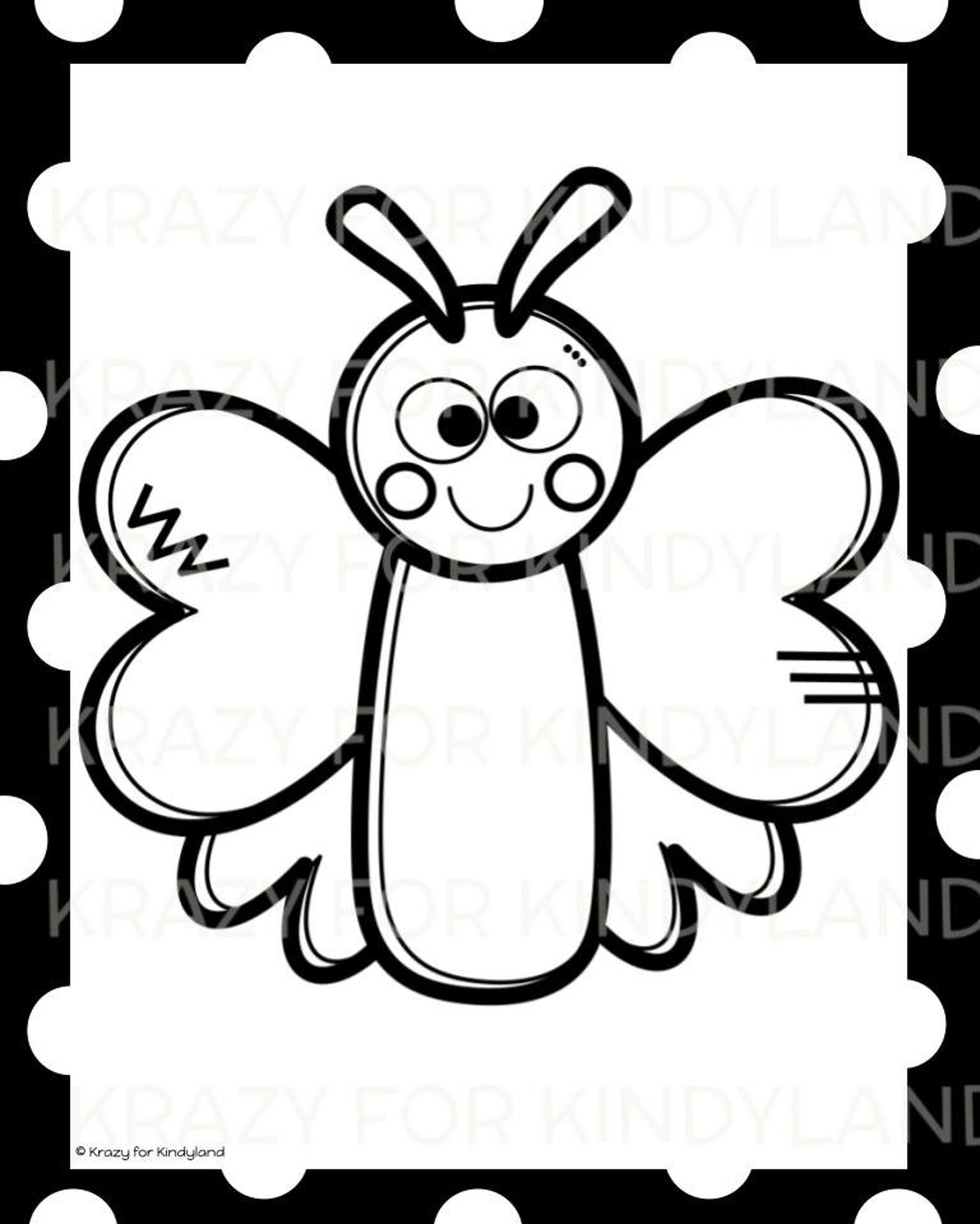 Spring Coloring Pages, Bugs, Plants, Ladybug, Butterfly, Bee, Bird ...