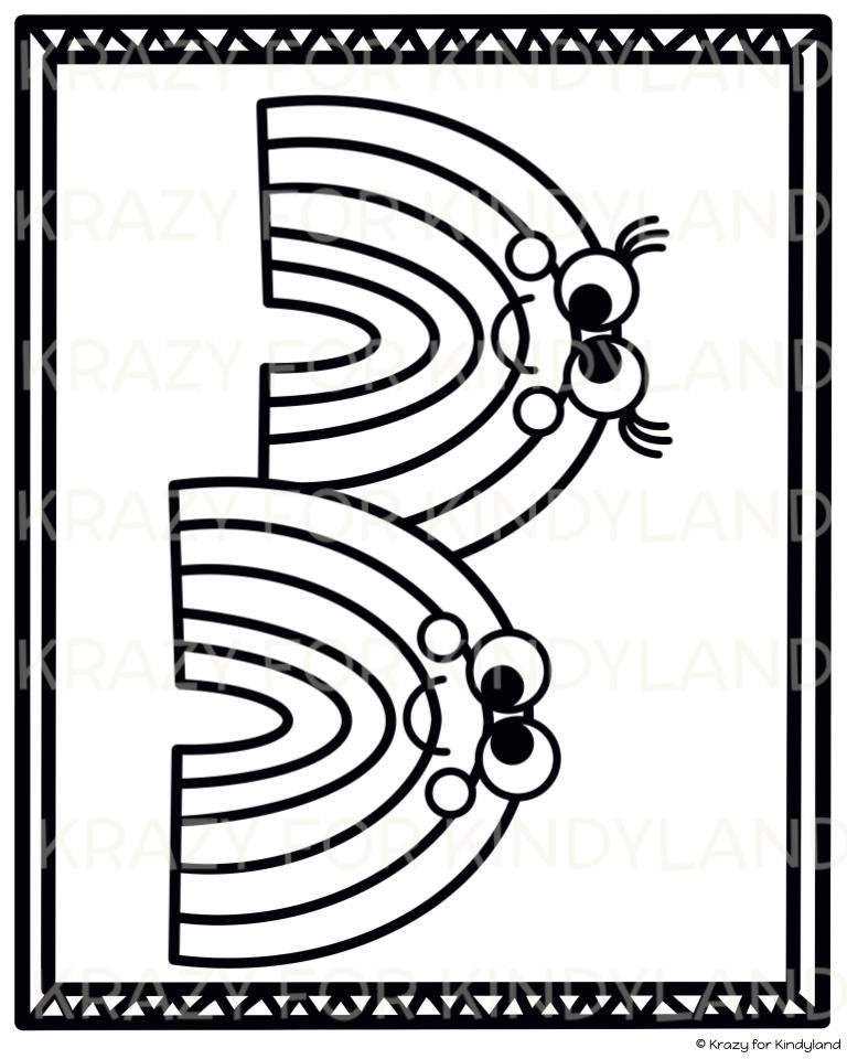 March Printable Coloring Pages Bundle: Saint Patrick's, Spring Weather ...