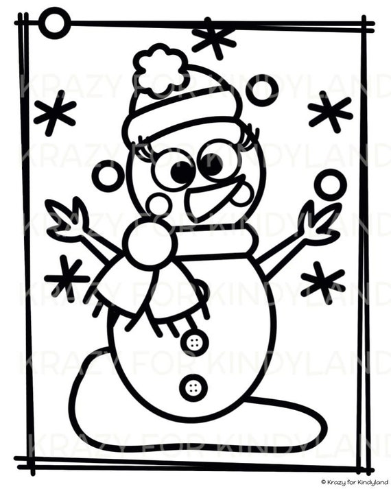 Cold Coloring Pages
