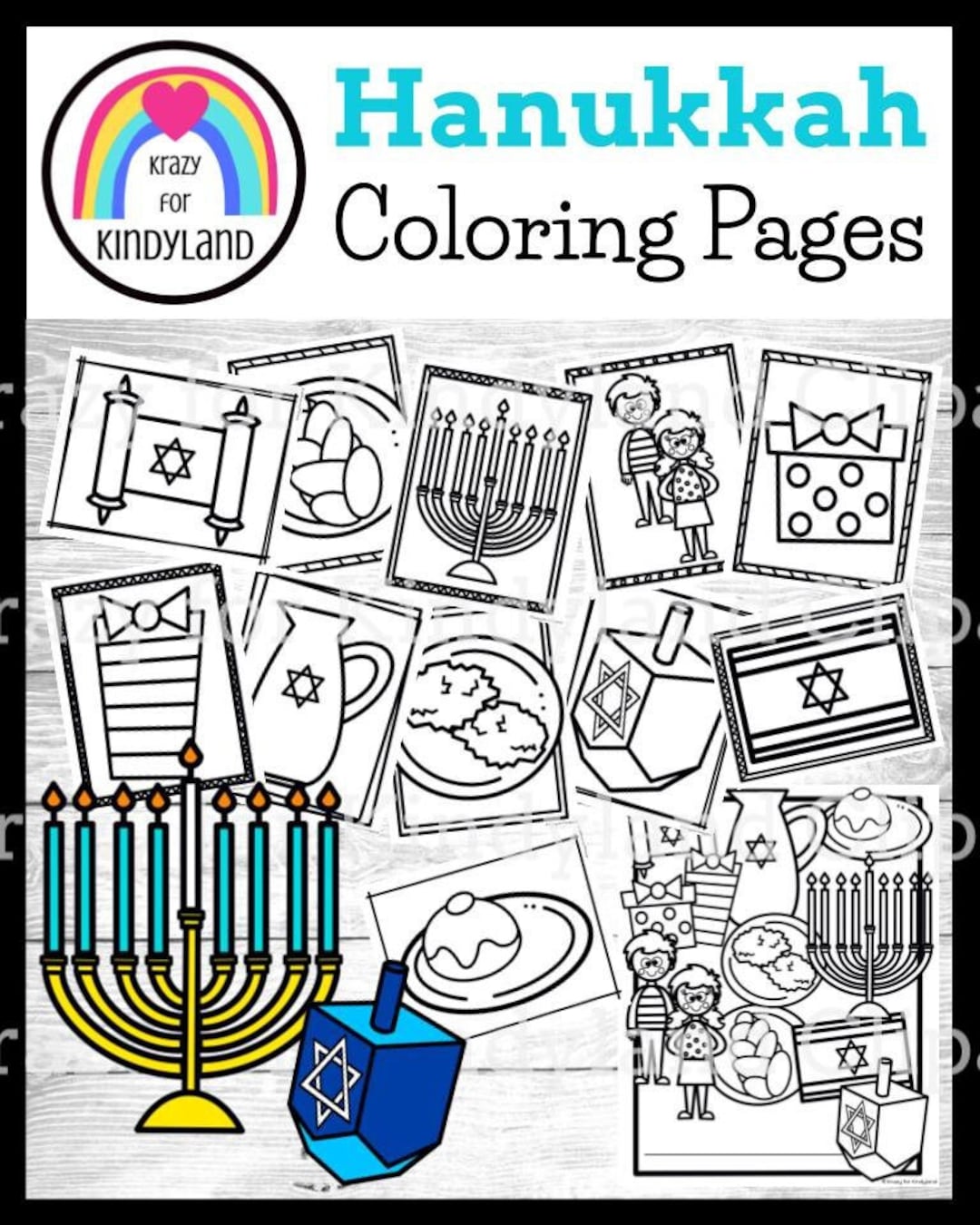 Hanukkah Coloring Pages, Kids Coloring Pages, Coloring Book, Kids ...