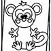 Zoo Animals Coloring Pages Booklet, Kids Coloring Pages, Coloring Book ...