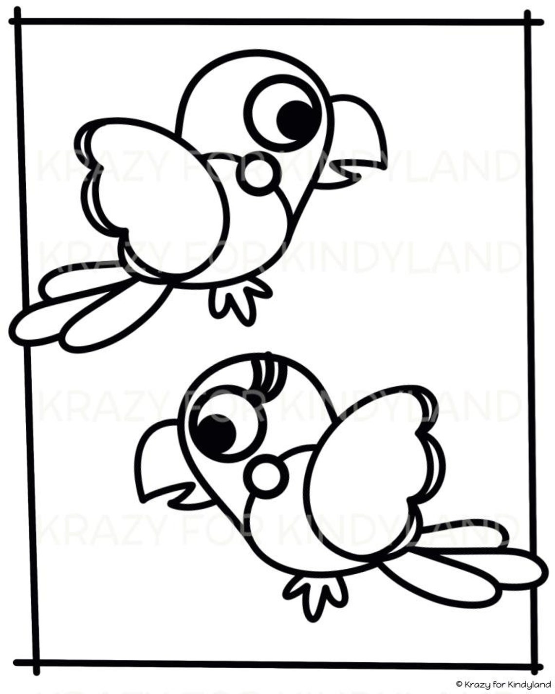 Safari / Rainforest / Jungle Coloring Pages Booklet: Tiger, Lion ...