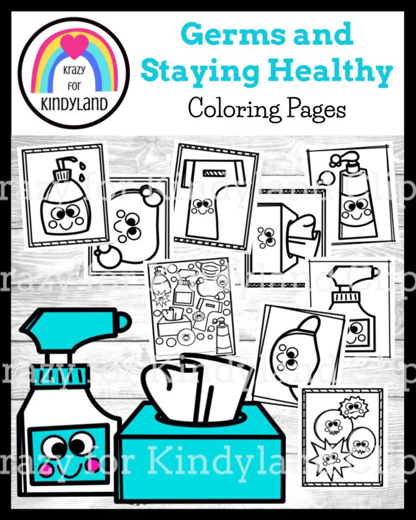 Germs Coloring Pages, Kids Coloring Pages, Doctor Coloring Book, Kids ...