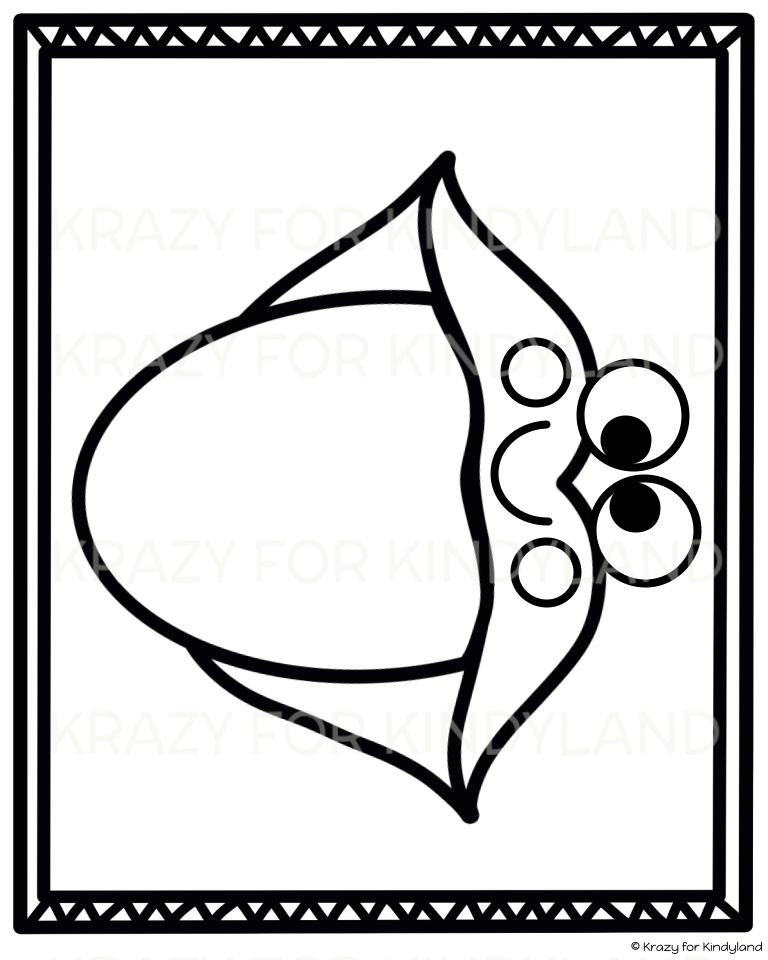 Five Senses Coloring Pages Booklet: Touch, See, Hear, Smell, Taste ...