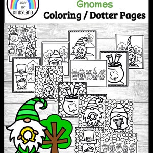 March Printable Coloring Pages Bundle: Saint Patrick's, Spring Weather ...