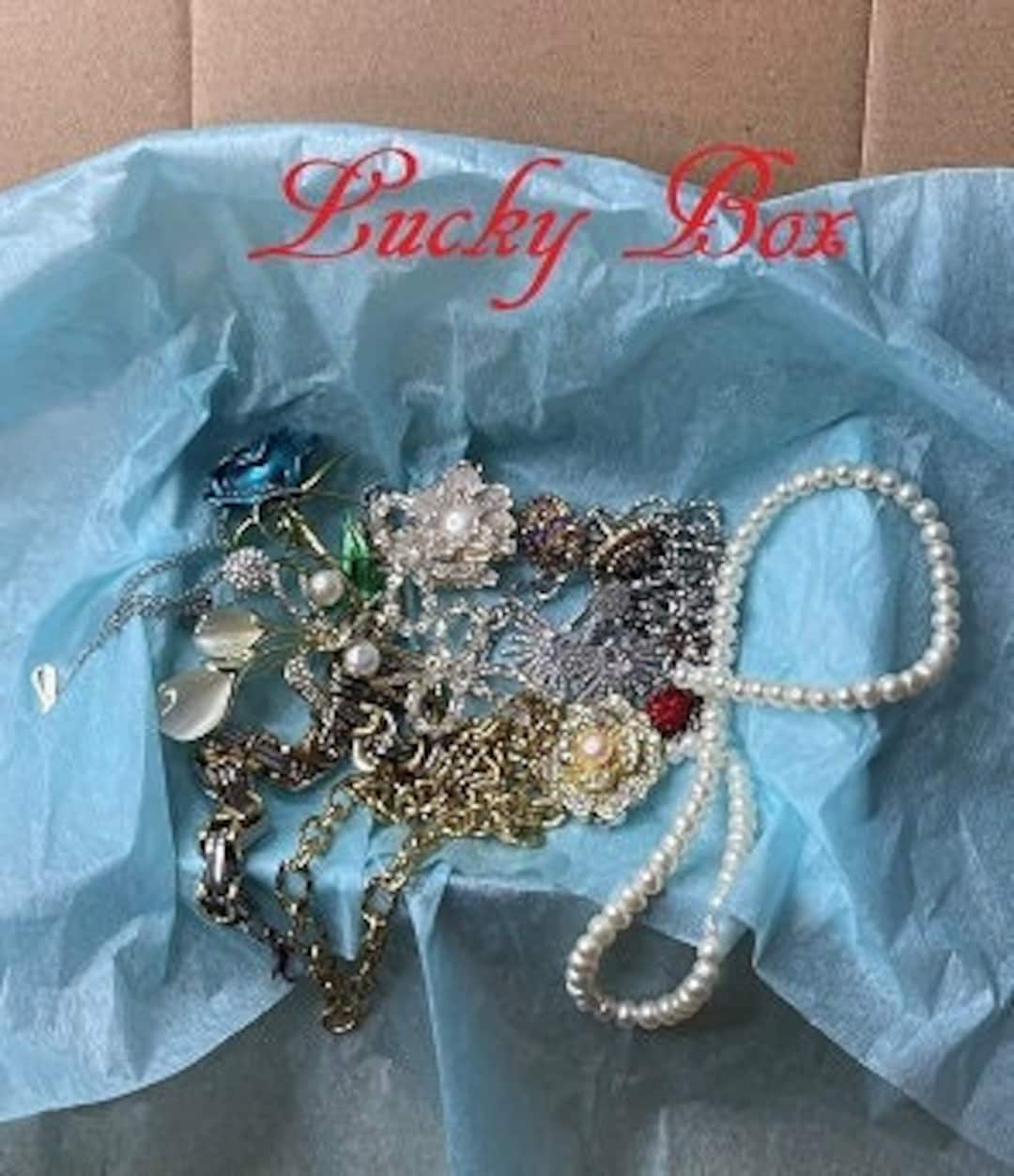 Lucky Box, Mystery Jewelry Box, Surprise Jewelry Box, Mystery Box ...