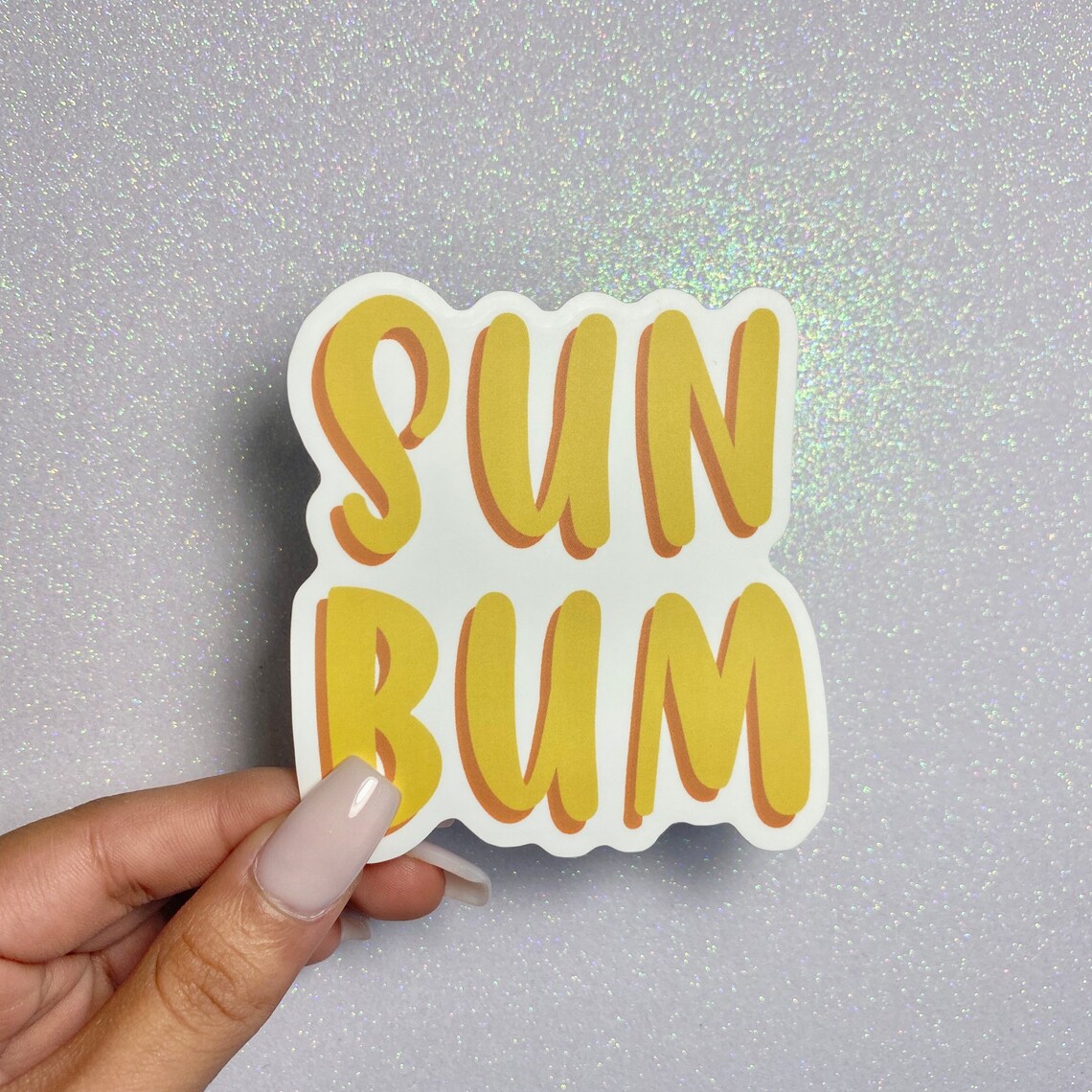 Sun Bum Sticker Matte Finish Summer Sticker CLEARANCE | Etsy