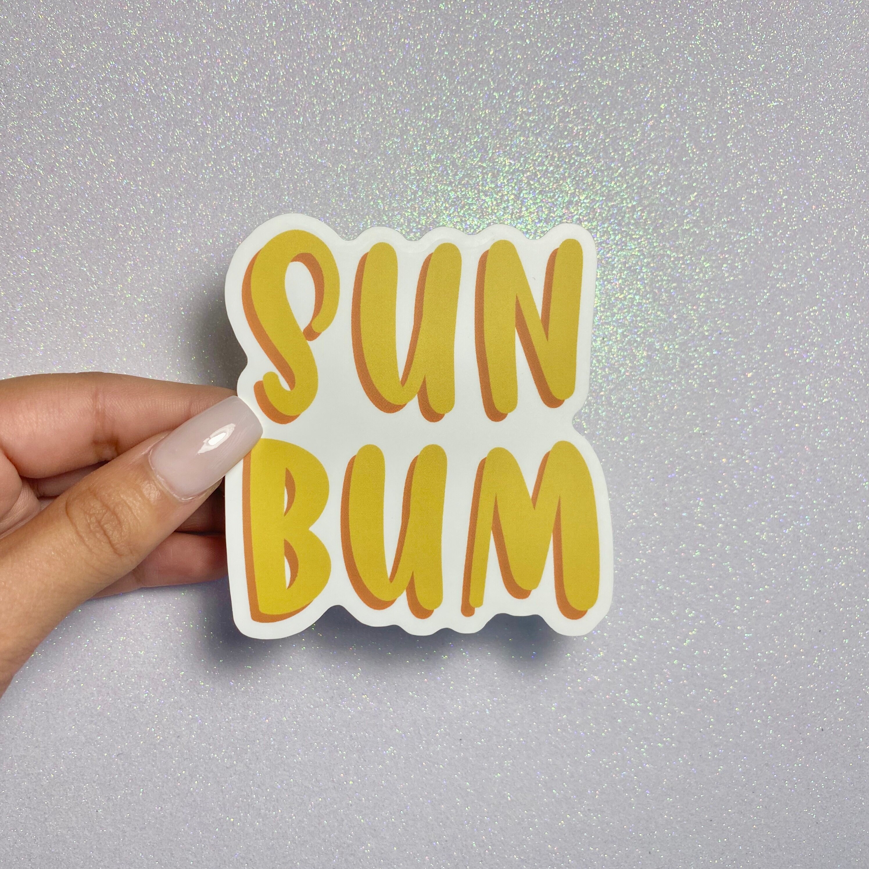 Sun Bum Sticker Matte Finish Summer Sticker CLEARANCE | Etsy