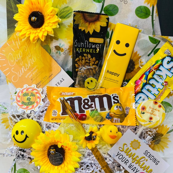 Yellow Snack Box - Etsy