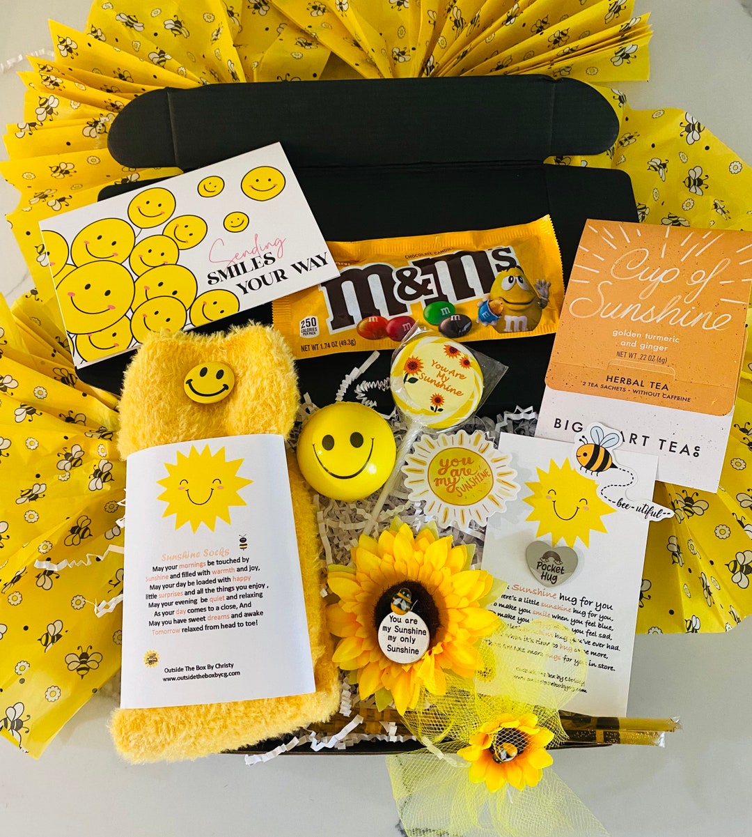 Sending You Sunshine, Hugs, Smile, Love / Sunny Yellow Socks/sending ...