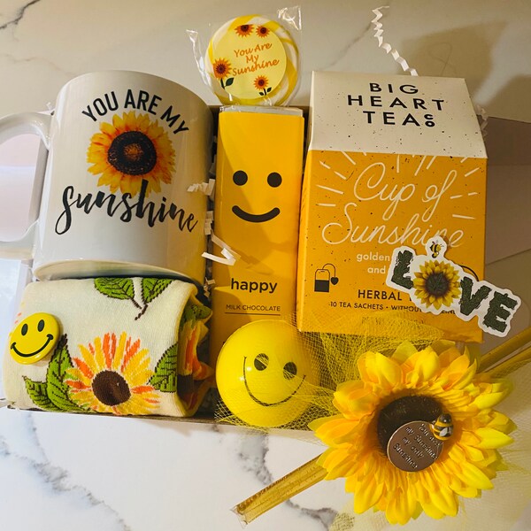 Box of Sunshine Care Package - Etsy