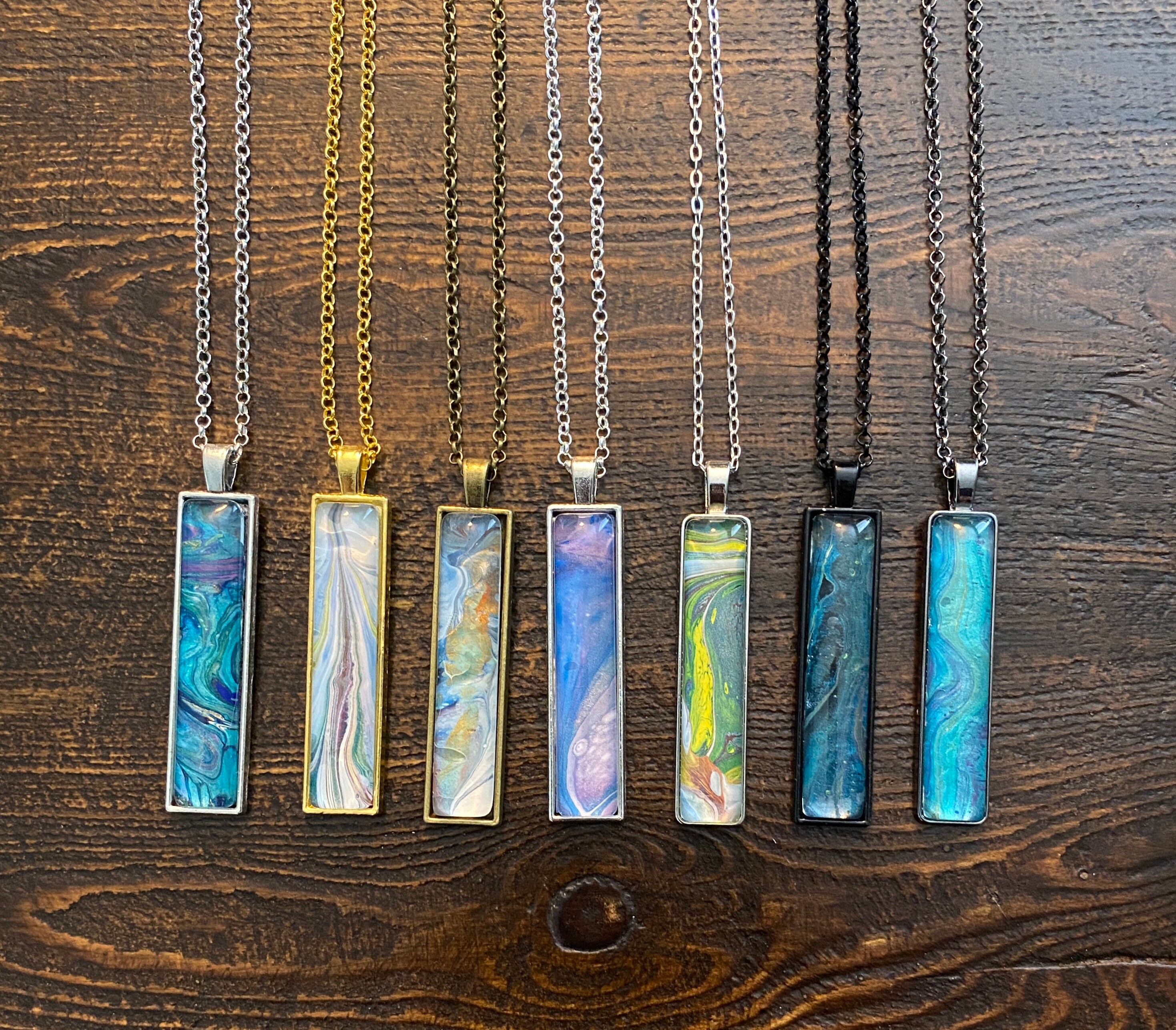 Abstract Pendant Abstract Necklace One of a Kind Necklace - Etsy