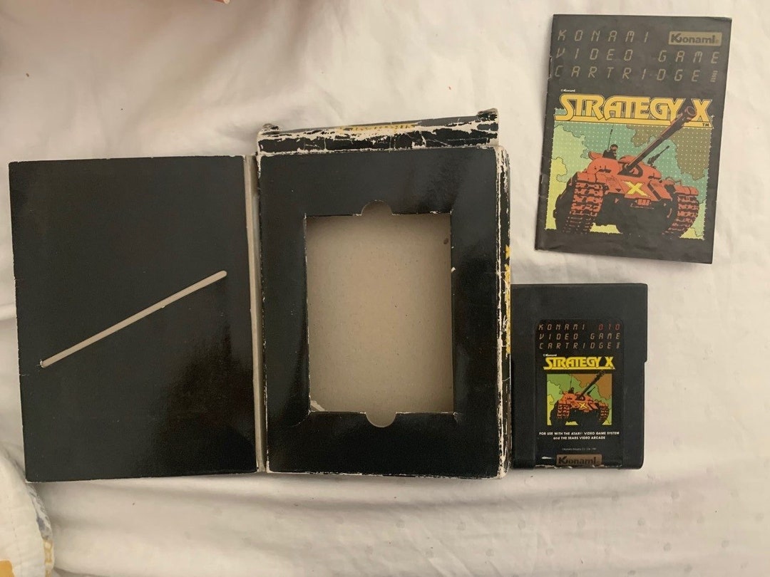 Strategy X atari 2600 Boxed With Manual - Etsy