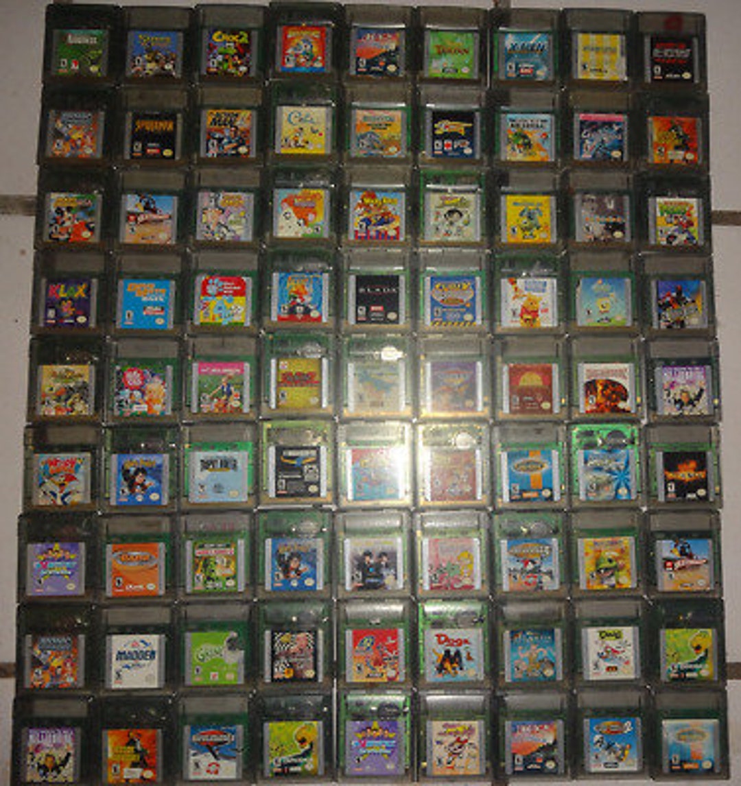 Game Boy Color Games - Tested and Working - Etsy