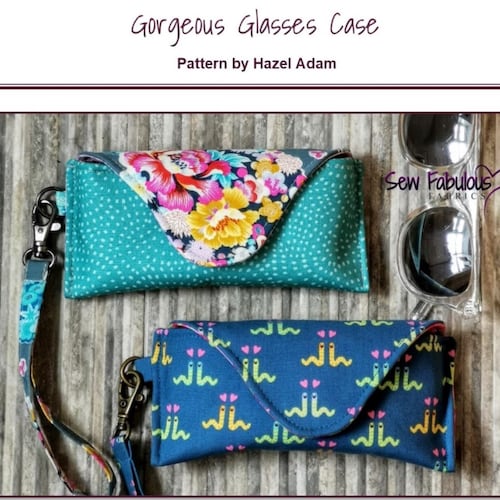 Gorgeous Glasses Case PDF Sewing Pattern PDF Pattern Sewing | Etsy
