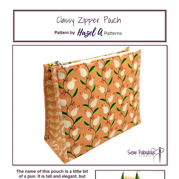 Storage Pouch Pattern - Etsy