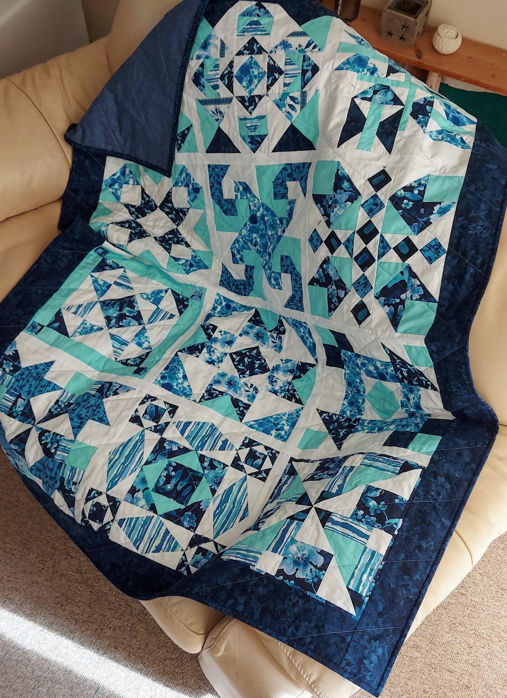 The Magic of Crete Quilt Pattern, Instant PDF Download, PDF Pattern ...