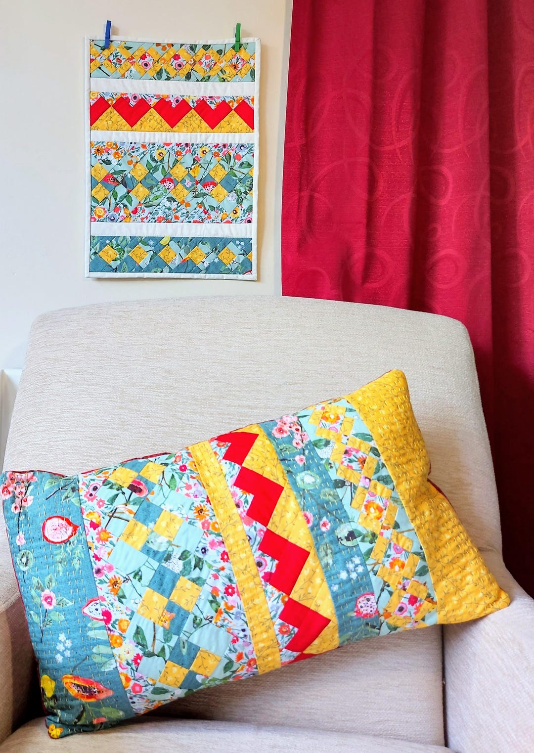 Seminole Sunrise Patchwork Pattern, PDF Pattern, Quilt Pattern ...