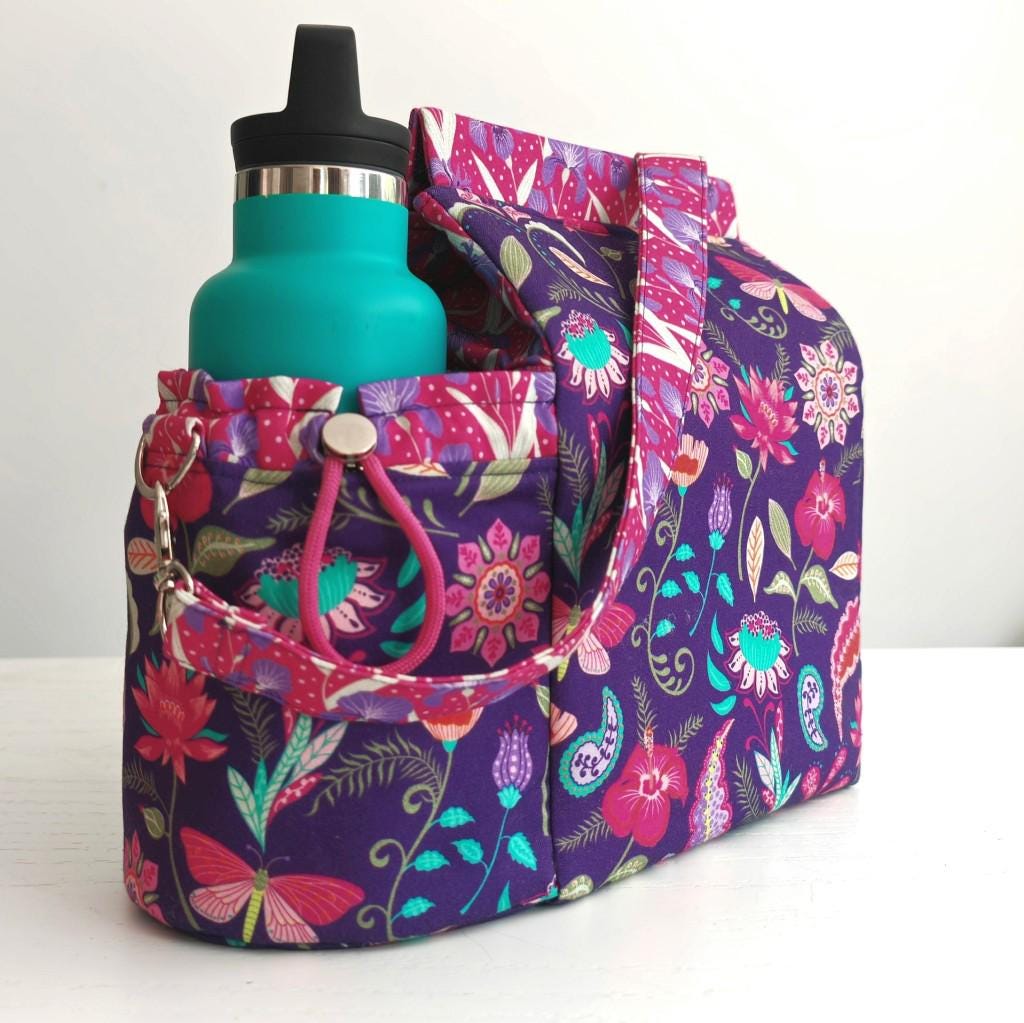 Lovely Lunch Bag PDF Pattern, Sewing Pattern, Video Tutorial, Sewing ...