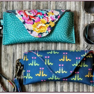 Gorgeous Glasses Case PDF Sewing Pattern PDF Pattern Sewing | Etsy