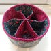 Round Organiser Basket PDF Pattern, Sewing Project, Sewing Pattern ...