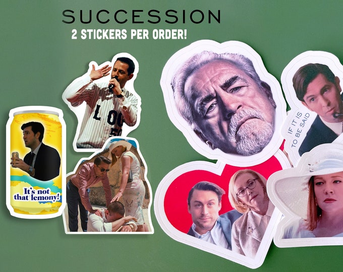 Succession Tarot Sticker Succession Merch, Succession HBO, Shiv Roy ...