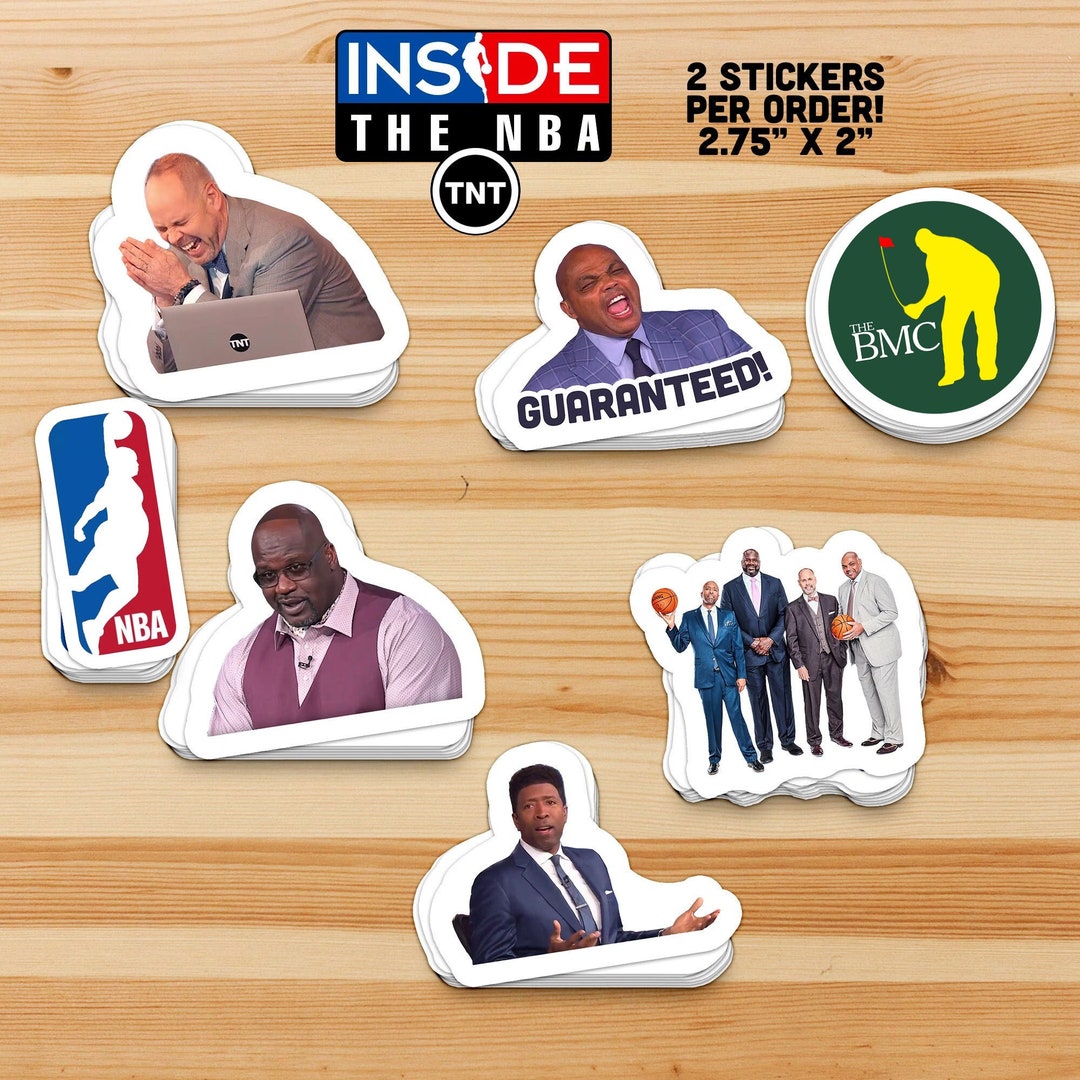 Shaq/charles/kenny/ernie Stickers - 2x per Order (2.75"x2") - Etsy
