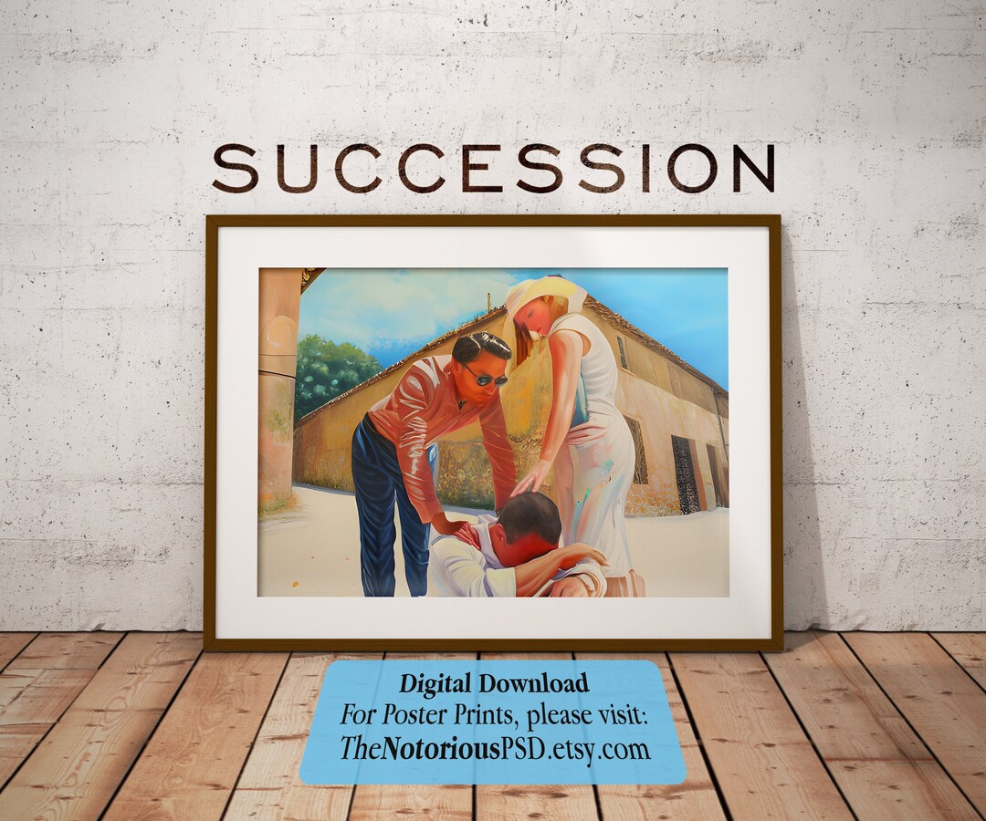 Succession Italian Wedding Painting Poster Digital Download - Etsy Portugal