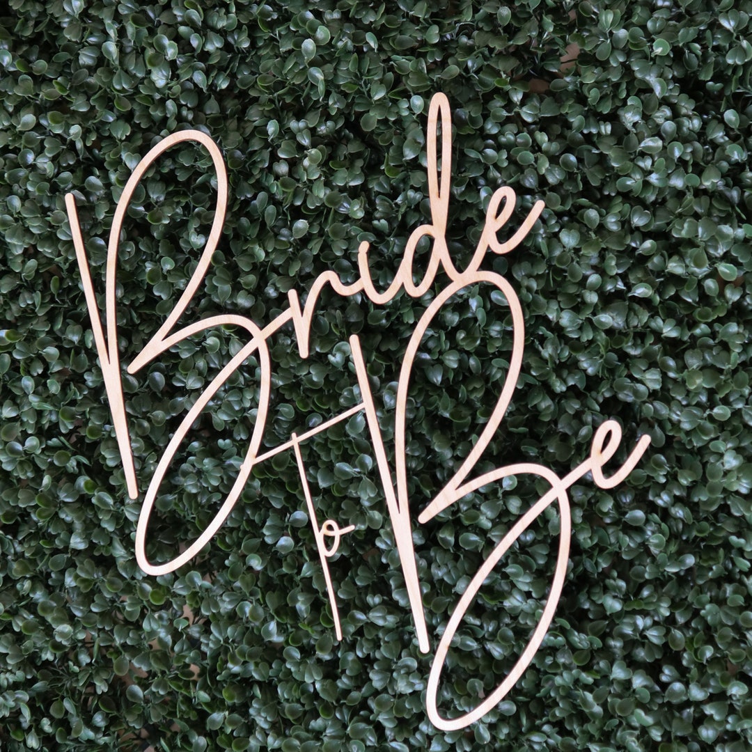 Bride to Be Wood Sign, Wedding Bar Sign, Bridal Shower, Bride to Be ...