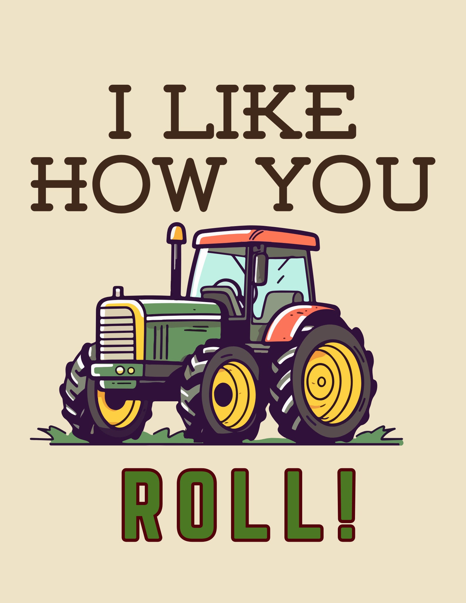 Farm Tractor Valentines Cards - Etsy