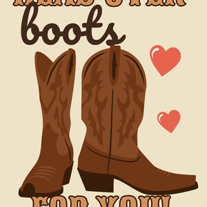 Cowboy Valentines Cards - Etsy