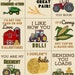Farm Tractor Valentines Cards - Etsy