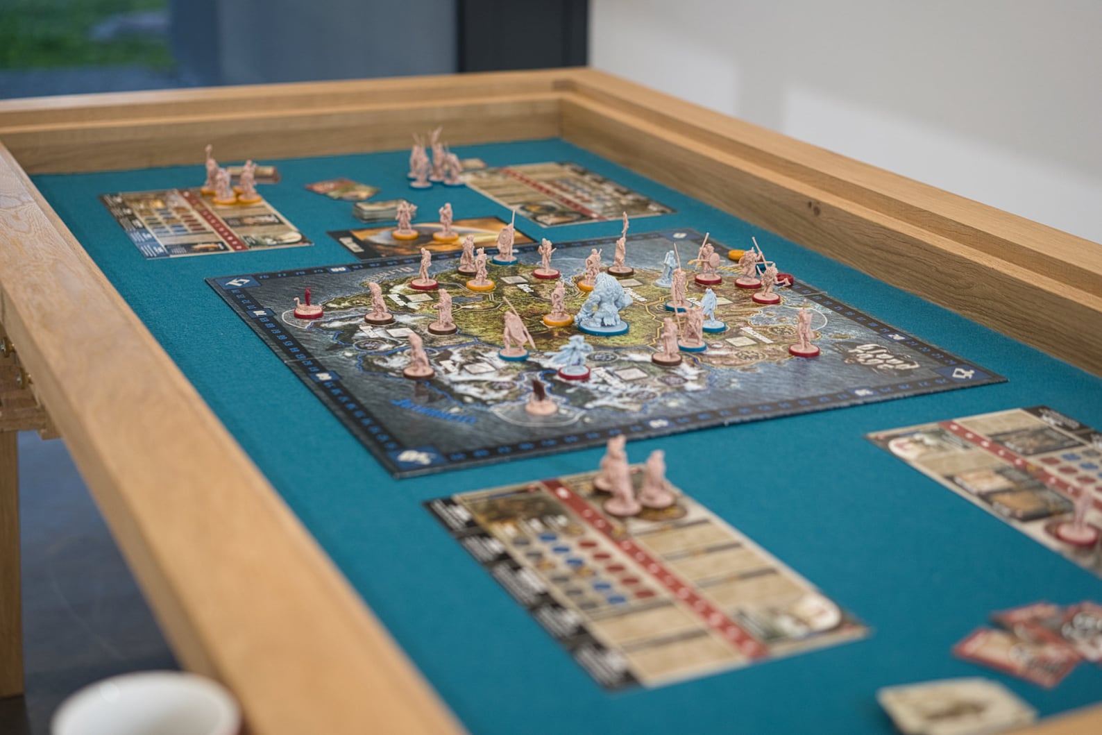 Table à manger / Table de jeu, JDR, Gaming, Poker / Chêne massif ...