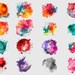 34 Watercolor Clipart, Watercolor Clip Art, Watercolor, Textures, Blobs ...