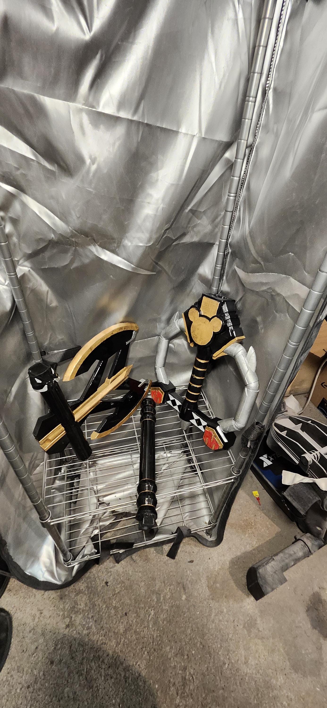 Power Ranger Theme Keyblades - Etsy