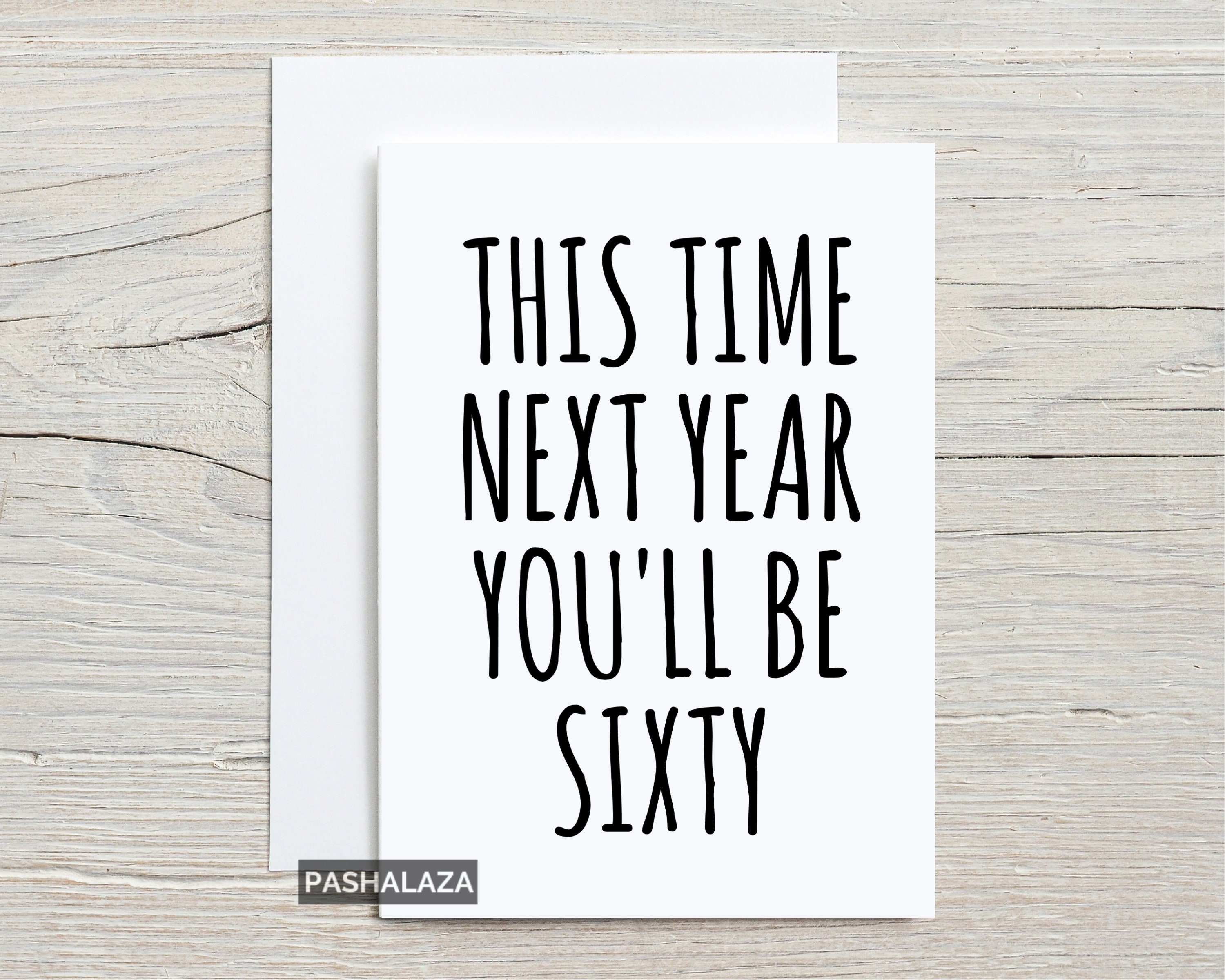 Funny 59th Birthday Card Cheeky Rude Novelty Cards For Her Or | Etsy