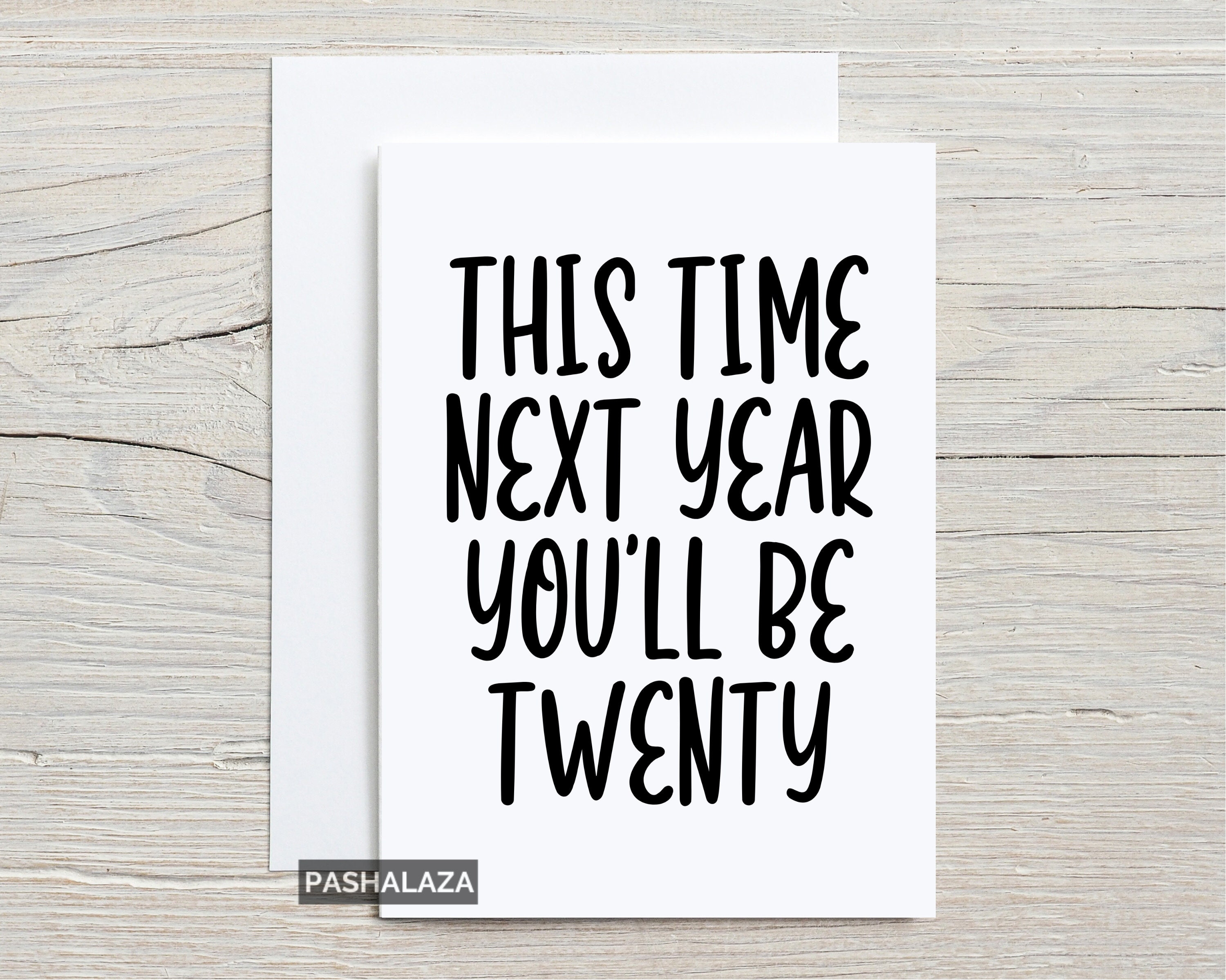 Funny 19th Birthday Card Novelty Cards For Her Or Him | Etsy