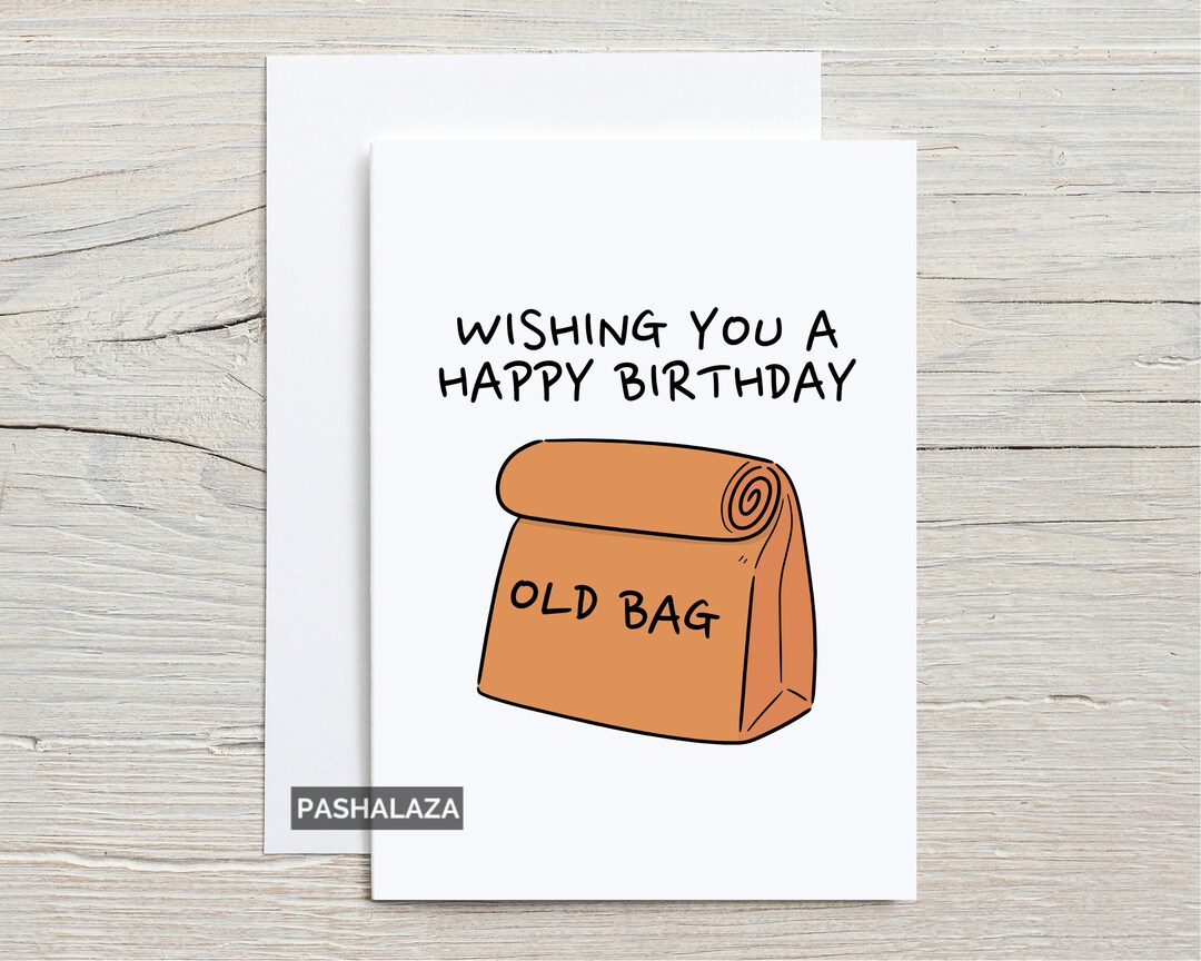 Funny Rude Birthday Card Her Women, Banter Birthday Card, Cheeky Insult ...