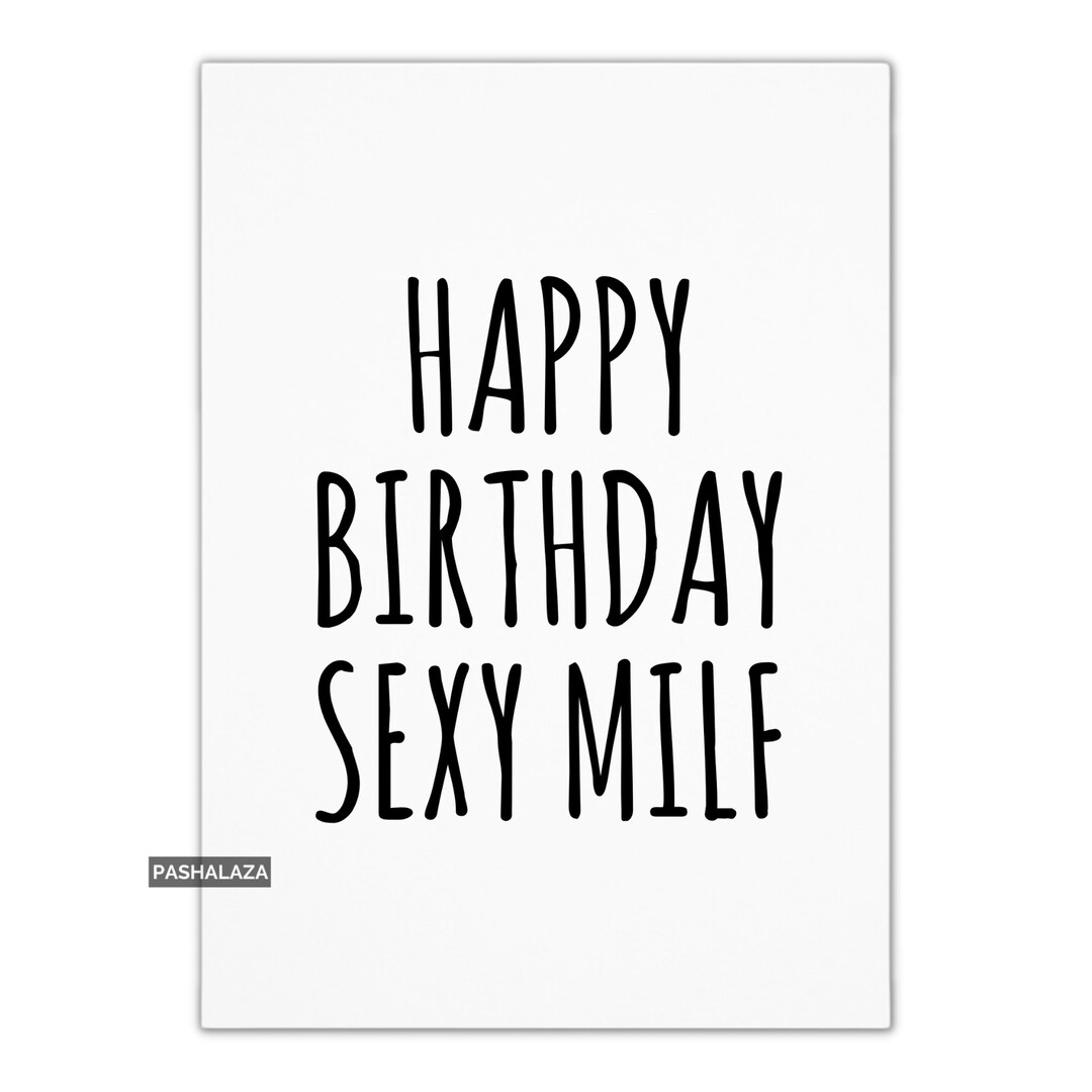Funny Birthday Card For Her Sexy Birthday Card For Wife Girlfriend