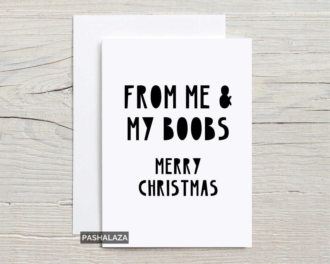 Funny Christmas Card With Quote, Unique Unusual Christmas Cards, Joke Christmas Cards, Humour ...